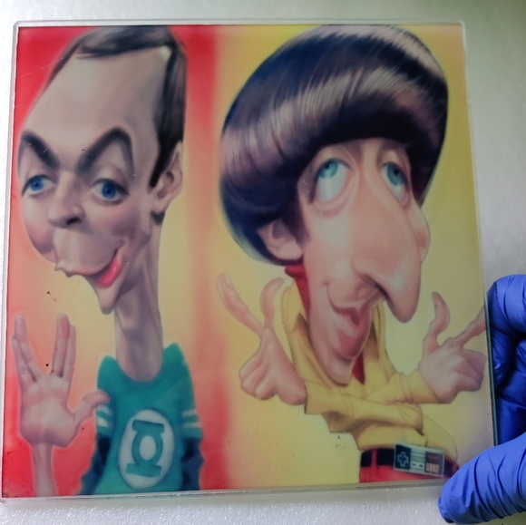 Bing bang theory | Kitchen | Sheldon And Howard Cutting Board | Poshmark